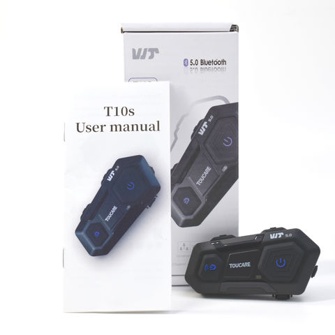 Bike Intercom Communications Wireless Speaker Bluetooth Waterproof ...