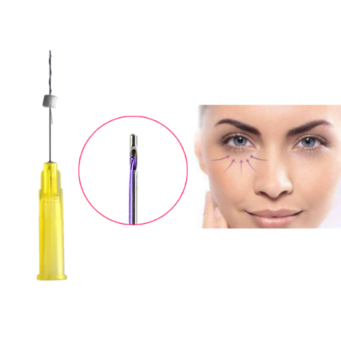 Medical Absorbable Eyebag Suture 30g 25mm Pdo Eye Threads, pdo thread ...