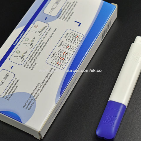Antigen Rapid Test Kit CE FDA EUA Authorized OTC Saliva Antigen Rapid ...