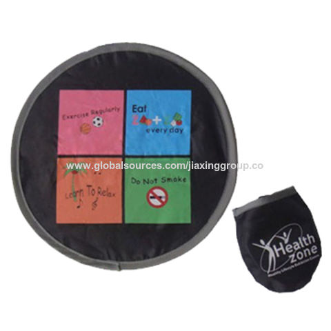 Foldable Flying Disc, Durable and Easy to Carry, Made of Nylon + Steel ...