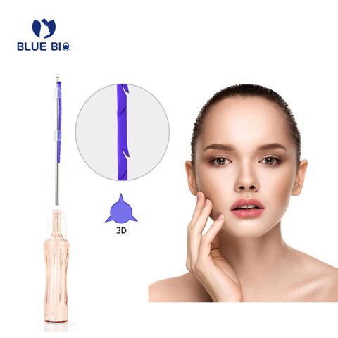 Facial Tension Threads Barbed Fio De Wire Cannula 18G 21G Pdo Face Lift ...