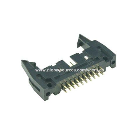 2.0mm straight type with lock type box header, box header pcb board ...