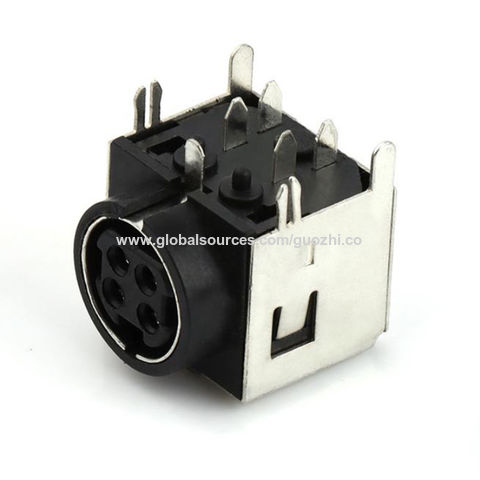 Buy Wholesale China Din Female Connector Mpc 4pins Right Angle Metal ...