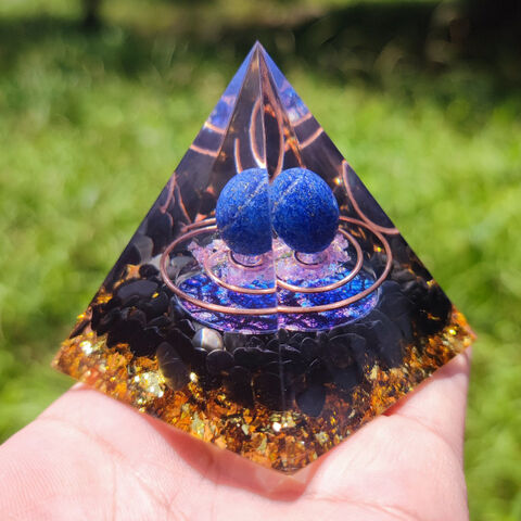 Buy Wholesale China High Quality Resin Lucite Pyramid Decoration ...