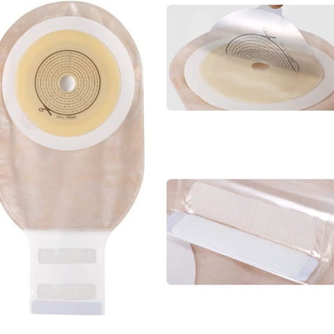 Portable Drainable Stoma Colostomy Bag Pouch For Adult Fecal Bag Cover ...