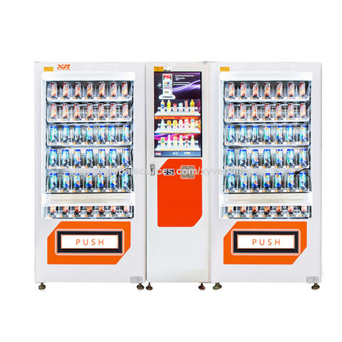 Coin operated beauty vending machine with qr code reader, qr code ...
