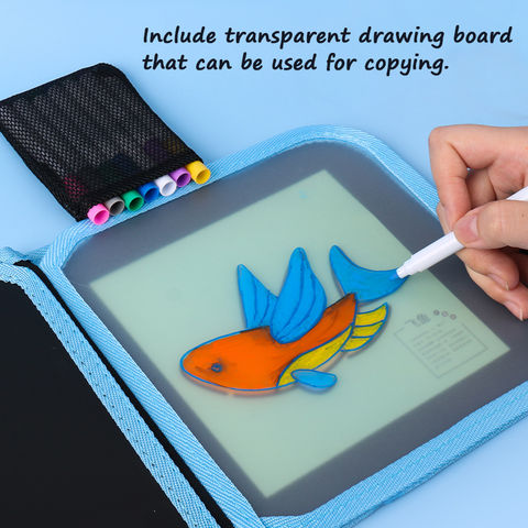 Buy Wholesale China Color Pen Reusable Magic Drawing Book Children ...