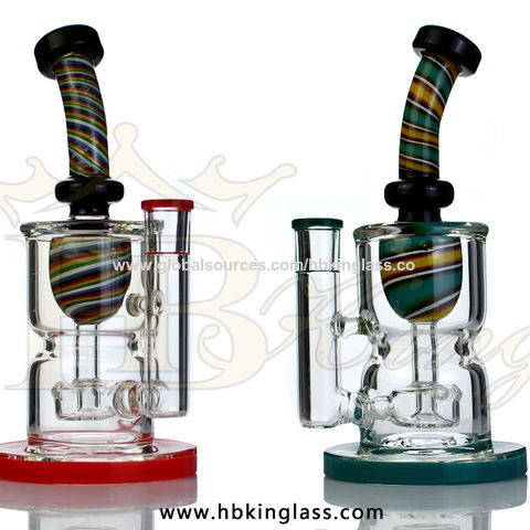 New coming HBKING KR337 high quality heady glass bong, heavy bong glass ...