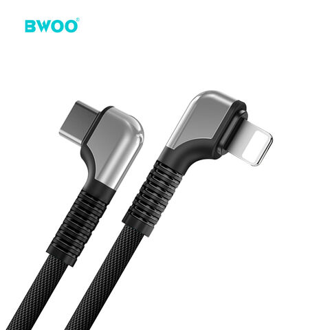 Buy Wholesale China Bwoo Type C Pd 20w Charger Cable Nylon Braided 3a ...