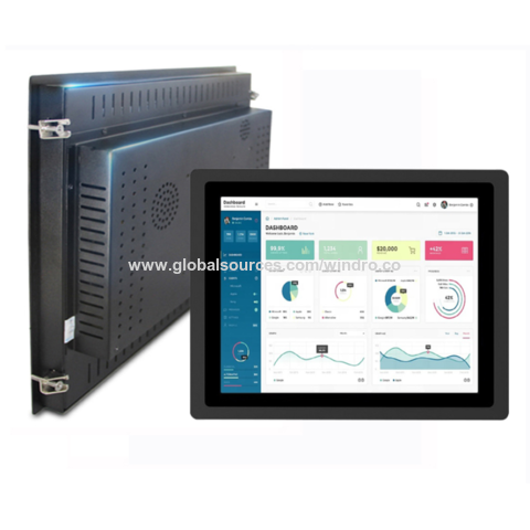 17 inch embedded tablet small fanless android industrial pc computer ...