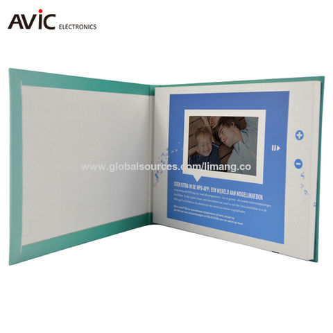 Buy Wholesale China Lcd Video Brochure Module A5 5 Inch Customize ...