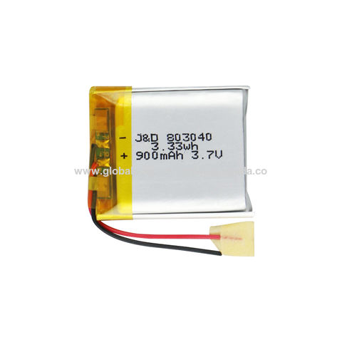Polymer lithium battery lithium ion battery 3.7V 803040-1000mAh ...
