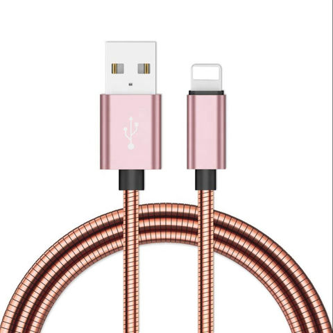 Buy Wholesale China Metal Cable High Quality Usb Data Line 2.4a/3a Fast ...