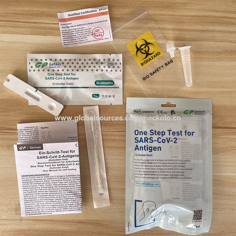 One step Antigen Rapid Test pre-filled Nasal Swabs and Throat Swabs ...
