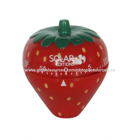 Buy Wholesale China Mini Strawberry Timer Mechanical Cooking Timer ...