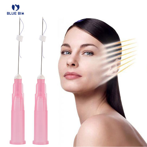 Collagen 18G 60mm absorable pdo eye wrinkle filler cheeks lip flip face ...