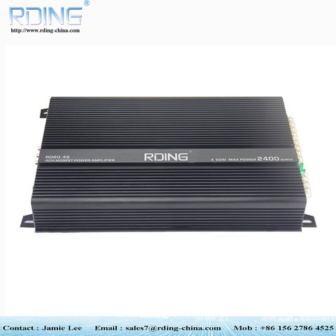 Buy Wholesale China 4x60w Entry Level Car Audio Amplifier Pro ...