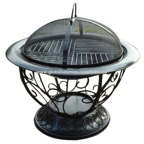 Multifunctional Black color Ironwork Stove Frame for indoor, bbq grill ...