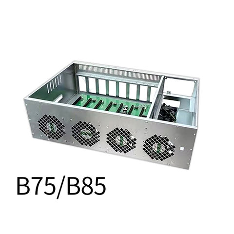 B75 B85 Mining Case 65mm Gpu Mining Rig Ethereum Mining Motherboard Box ...