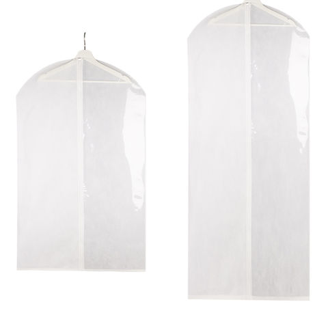 Buy Wholesale China Closet Storage Hanging Clothes Cover With Clear ...