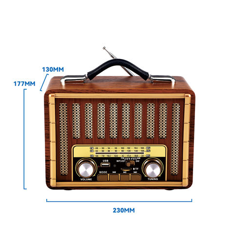 Buy Wholesale China Wireless Stereo Retro Radio With Transformer ...