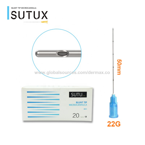 Buy Wholesale China Steriglide Cannula Subcision Cannula 22g 50mm ...