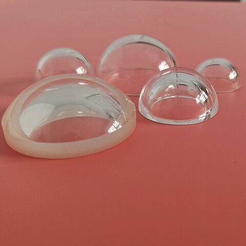 Mini Optical Sapphire Glass Half Dome Cover Lens For Subsea Camera ...