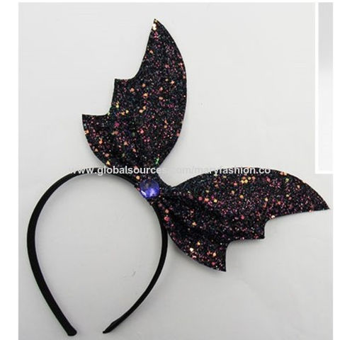 Buy Wholesale Hong Kong SAR Halloween Bat Headband, Halloween Headpiece ...