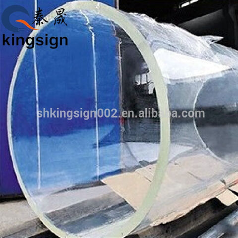 Kingsign Clear Cast Acrylic Tube Clear Plastic Cylinder Tube Hollow ...