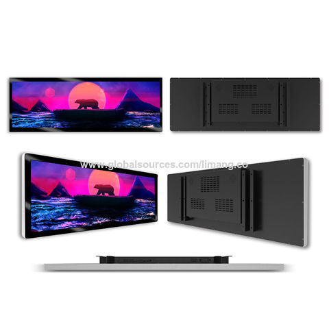 Buy Wholesale China Tablet Android Kiosk Shelf Edge Ultra Wide Screen Display Stretched Bar Lcd ...