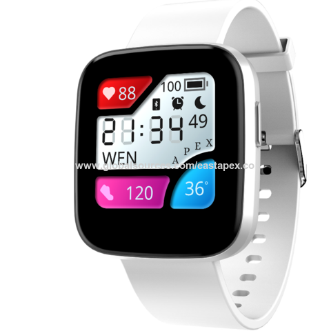 Ultra slim design,Blood Oxygen, SpO2, heart rate monitor, IP68 Swimming ...