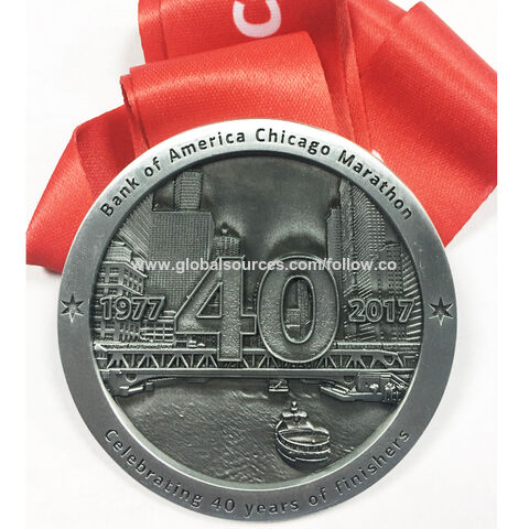 Buy Wholesale China Bank Of America Chicago Marathon Medal For ...