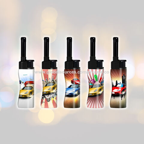 Buy Wholesale China Electrnoic Refillabel Gas Windproof Bbq Lighter ...