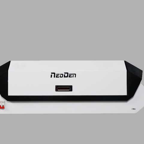 Desktop Smt reflow oven with stainless steel mesh belt driven conveyor ...