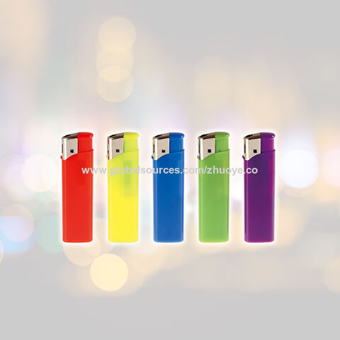 Electronic gas lighter; eletronic lighter, gas lighter refillable ...