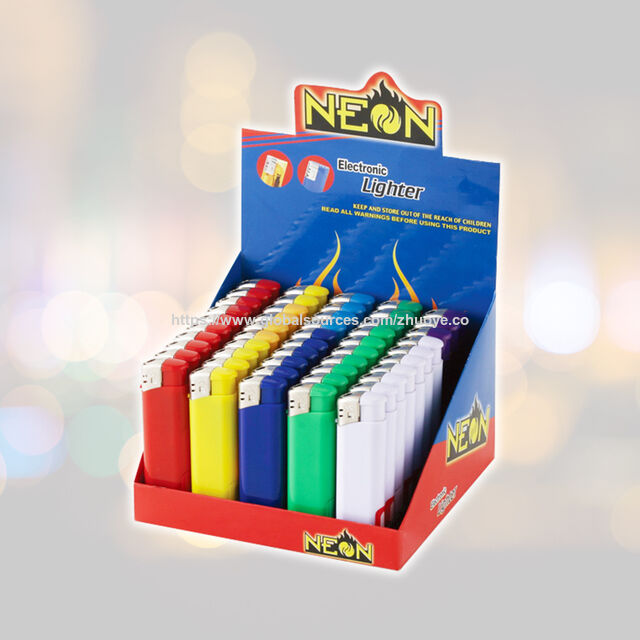 Plastic Lighter With Led Piezo Lighter - Buy China Wholesale Refillable ...