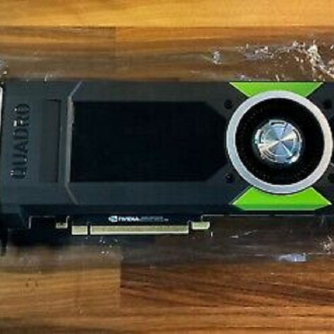 Hot GPU Quadro P5000 VCQP5000-PB 16GB 256-bit GDDR5x PCI Express 3.0 ...