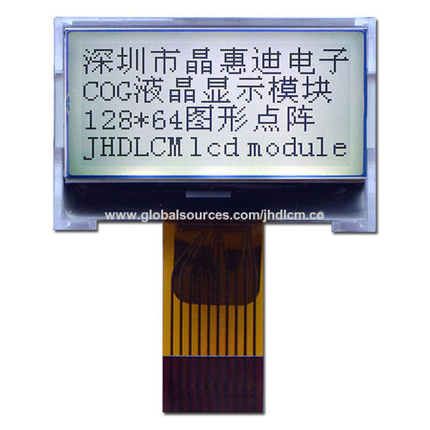 Buy Wholesale China Small Lcd Display 1.2 Inch Cog 128x64 Graphic Lcd ...
