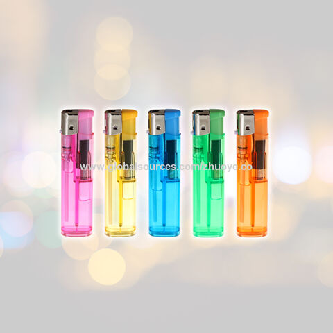 Buy Wholesale China Plastic Lighter Piezo Lighter & Refillable Plastic ...