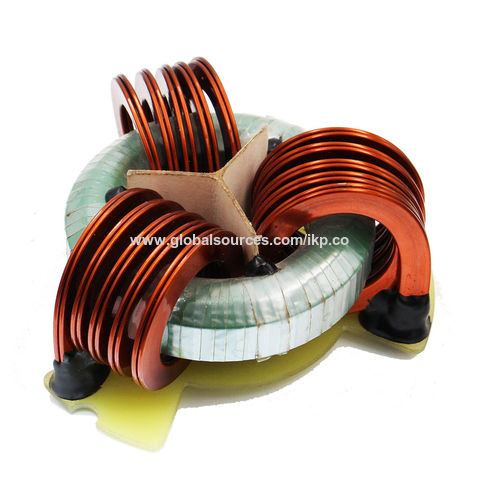 Buy Wholesale China Toroidal Ferrite Core Storage Output 3-phase Choke With Flat Wire Vertical ...