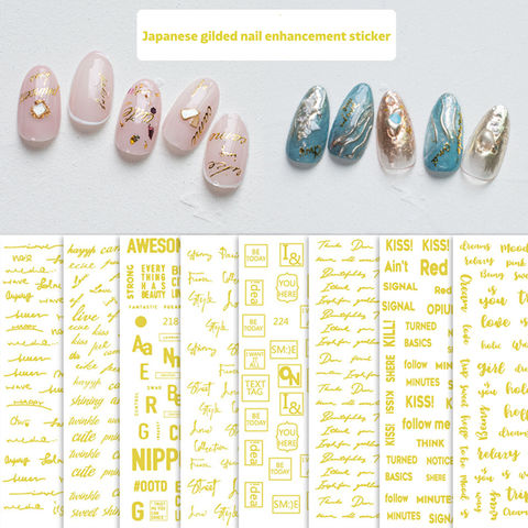 Buy Wholesale China Japanese Nail Stickers Nail Decals Lasting Nail ...