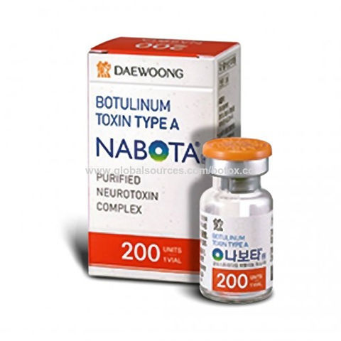 Buy Wholesale China Anti Aging Korea Original Nabota 200u Botox Daewoong Toxina Botulinica Tipo ...