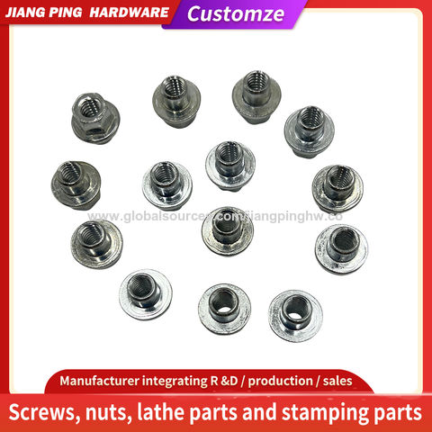 Non-standard flange nut hex nut flange nut injection rivet riven to pre ...