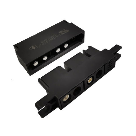Buy Wholesale China 85amp 4 Power 8 Signal Connector 1000v Voltage Right Angle Pcb Mount Crimp ...