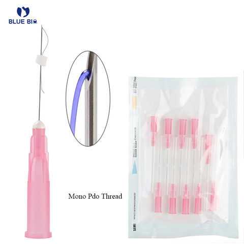 Wholesale absorbable barb collagen face lifting nose fill wrinkle cog ...