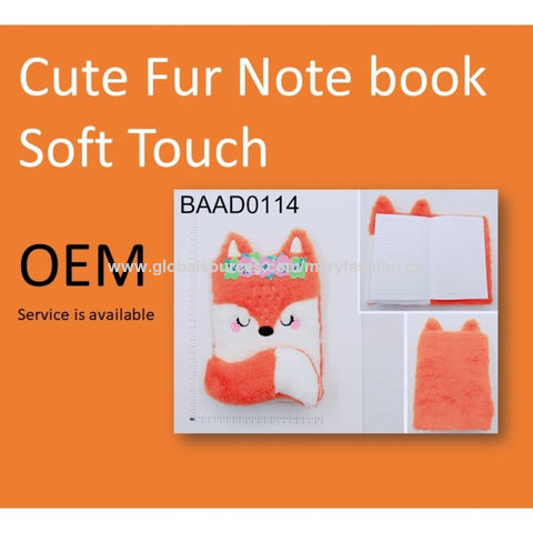 Buy Wholesale Hong Kong SAR Fur Diary, Fur Notebook, Plush Diary, Lock ...