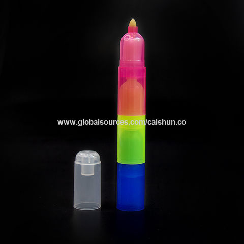 Popular UV marker 3 colors invisible ink pen security spy game ...