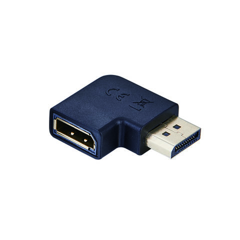 DP1.4 Male to Female Left Angled Adapter 8K, DP adapter DP1.4 ...
