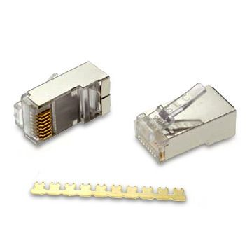 Buy Wholesale Taiwan Rj45 Modular Plug, With Cat.5e 8p8c Unshielded, For Stranded 2-prong Or ...