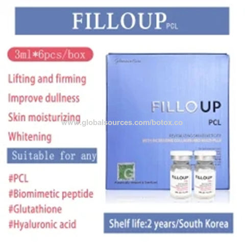 Filloup Pcl Best Quality Skin Booster Solution Liquid Thread Lifting and Firming Skin ...